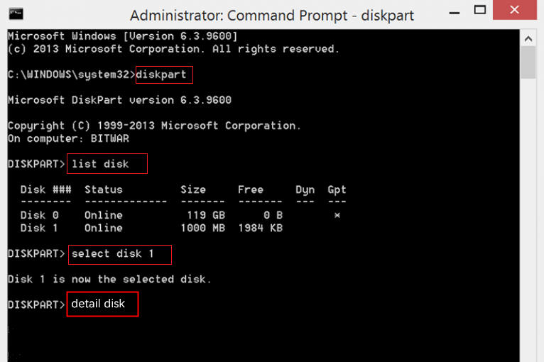 什麼是Diskpart命令? 附命令使用詳細方法 – Rene.E實驗室支持中心