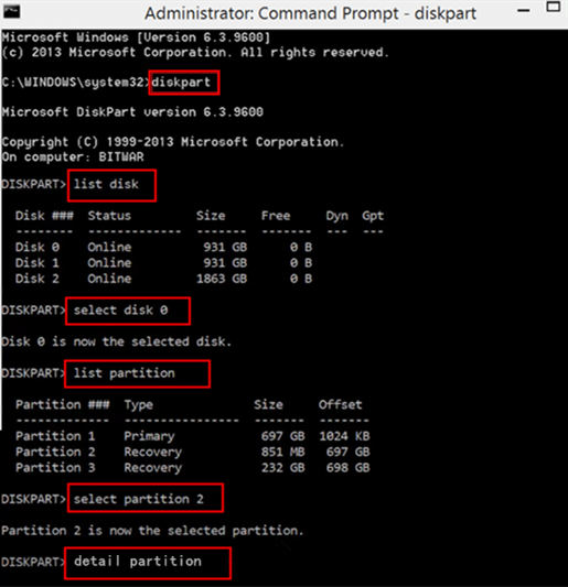 什麼是Diskpart命令? 附命令使用詳細方法 – Rene.E實驗室支持中心