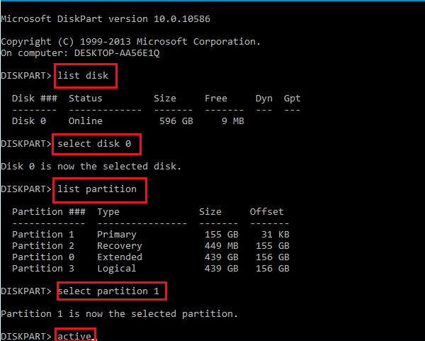 什麼是Diskpart命令? 附命令使用詳細方法 – Rene.E實驗室支持中心